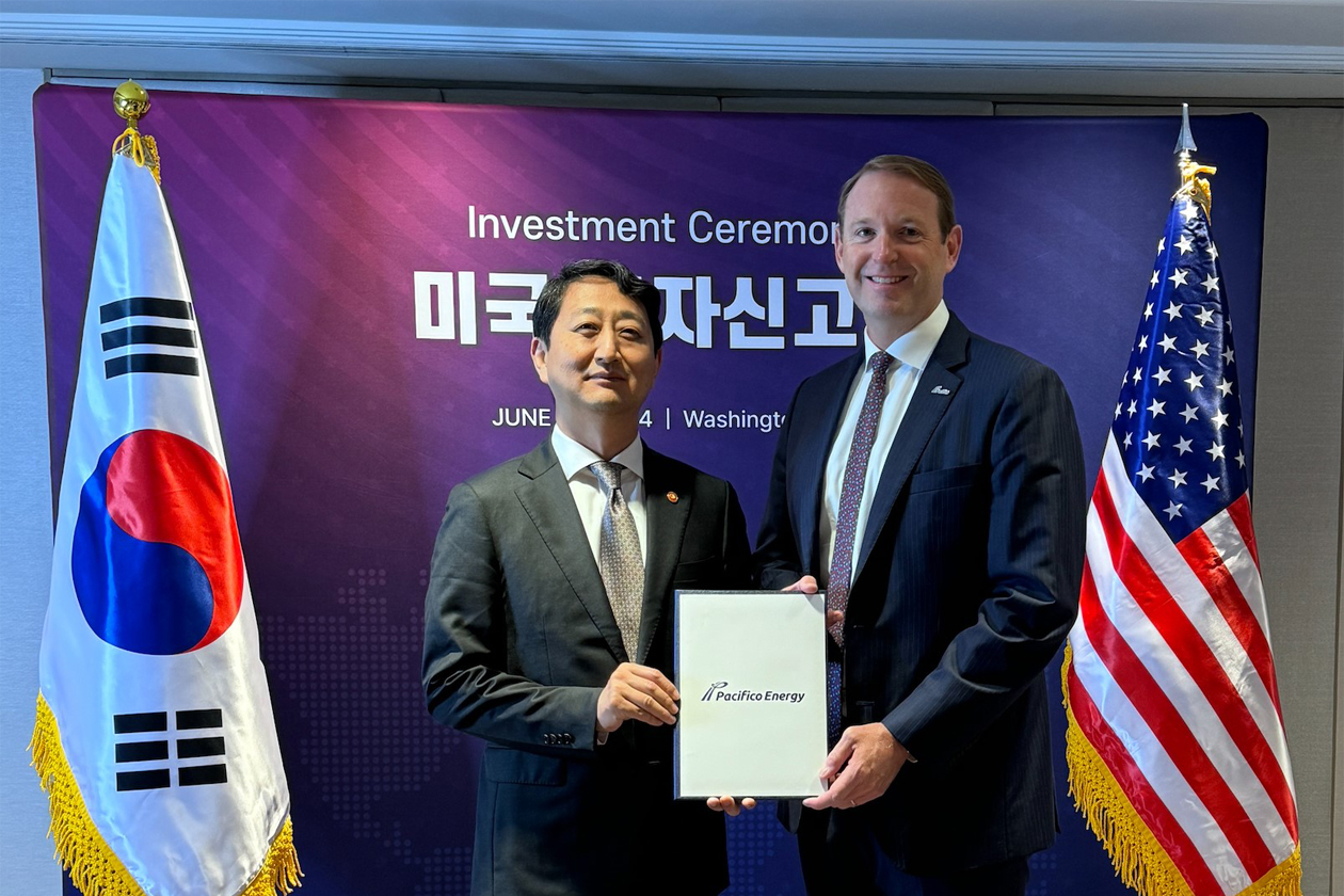 Pacifico Energy signs Investment Declaration with MOTIE for offshore ...
